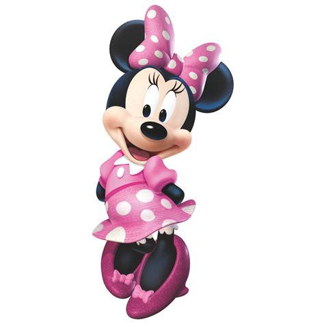 Pink Minnie Mouse Bow Cut Out
