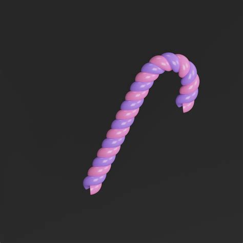 Twisted Candy 3d Model Cgtrader
