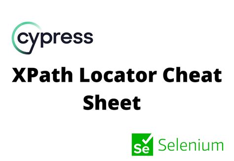 quick xpath locators cheat sheet test automation stack