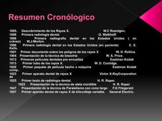 Historia De Los Rayos X Pptx