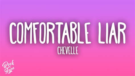 Chevelle Comfortable Liar Youtube