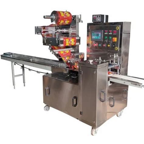 Horizontal Flow Wrap Packaging Machine At ₹ 285000 Flow Wrap Machine In Faridabad Id