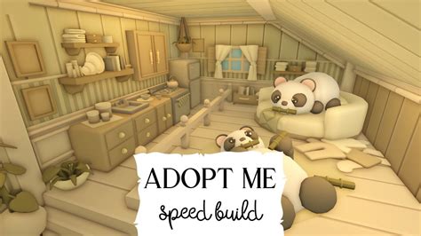 Japanese Themed Panda House Speed Build 🐼 Roblox Adopt Me Youtube