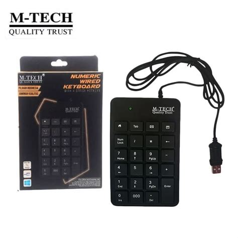 Jual Keyboard Usb Numeric Numpad Angka M Tech Shopee Indonesia