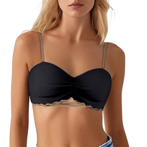 Womens Bras Half Cup Seamless Underwear For Women With Small Chest