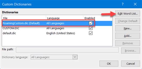 Remove A Misspelled Word From Your Dictionary Tech