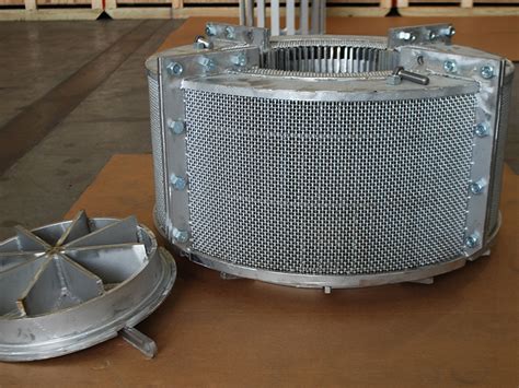 Axial Reactor Internals Woven Metal Products Inc