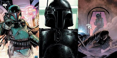 10 Most Iconic Boba Fett Panels In Star Wars Comics