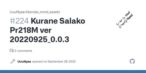 Kurane Salako Pr218m Ver 20220925 0 0 3 · Issue 224 · Uuunyaa Blender