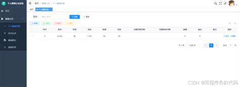 Springbootvue 前后端分离 个人健康记录系统前后端分离的个人健康管理系统设计 Csdn博客