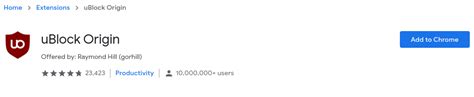 Block Ads On Chrome And Derivatives Privacy International