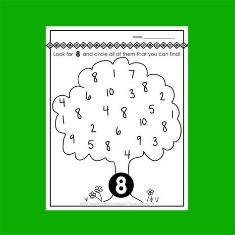 Number Recognition Worksheets 1 10 Free Moms Printables