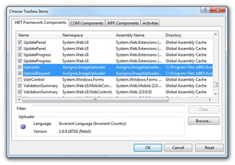 Quick Start With Activexjava Uploader Aspnet Upload Suite 8