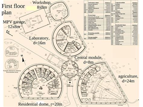 Mars Spacecraft Blueprint