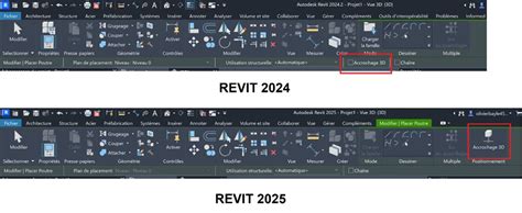 Nouveauté Autodesk Revit 2025 Interface Utilisateur Plus Intuitive