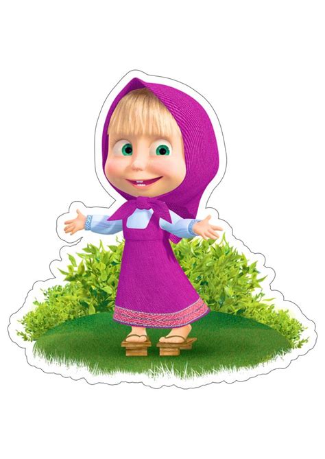 Masha E O Urso Personagem Infantil Png Masha E O Urso Festa Masha E O Urso Marsha E O Urso