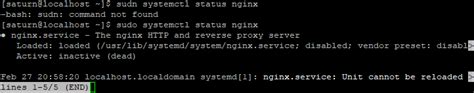 Nginx 웹 서버 설치centos 8 Thinknote