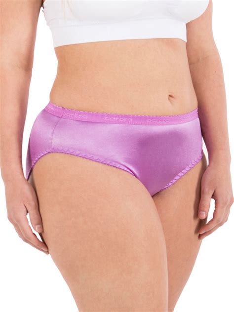 Barbra Womens Panties Silky Sexy Satin Bikini Small To Plus Sizes Mul