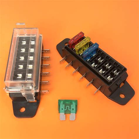 Mta 6 Way Fuse Box For Standard Blade Fuses Ato 0100600 3 Way Components