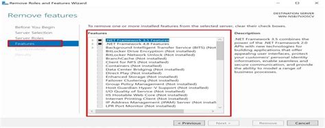 How To Remove Roles And Features In Windows Server