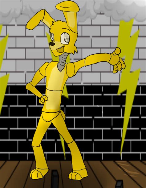 Spring Bonnie By Foxypiratethefox On Deviantart