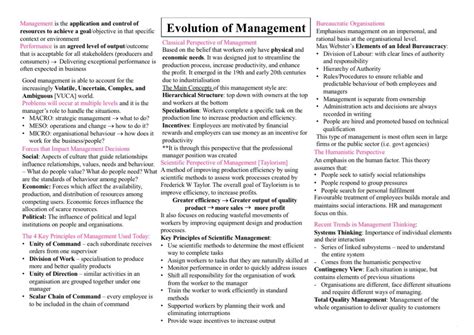Mant101 Entire Paper Summary 2023 Mant101 Managing For Performance Otago Thinkswap