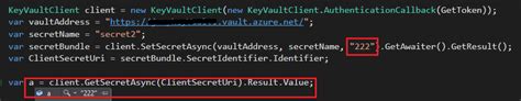 C Accessing Secret Value From Identifier Stack Overflow