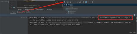 Transitive Dependencies If Any Will Not Be Available Enable Debug Logging For More Details Csdn博客