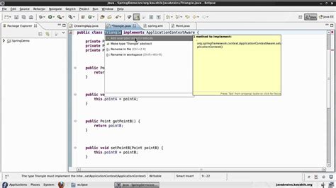 Spring Tutorial Using ApplicationContextAware YouTube