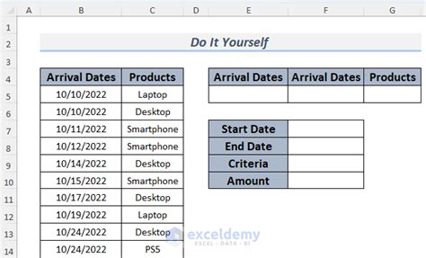 How To Use Countif Between Two Dates And Matching Criteria In Excel