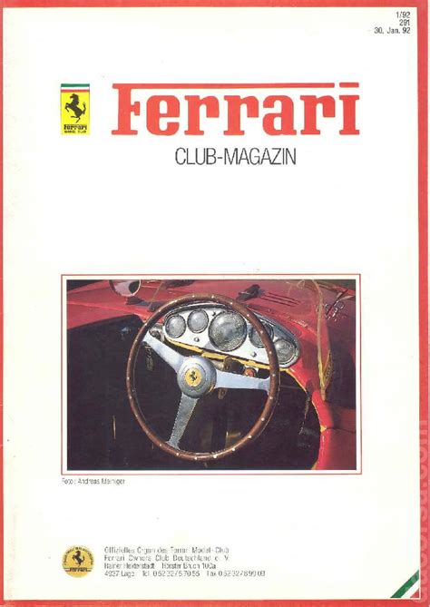 Ferrari Model Club Issue 291