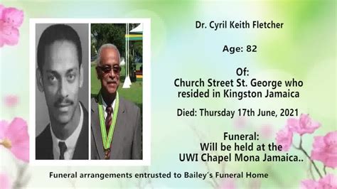 Death News June 30th 2021 Death News June 30th 2021 By Gbn Grenada