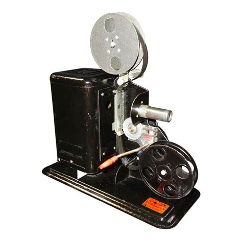 1920s American Made 16mm Metal Hand Crank Cinema Projector Cinema
