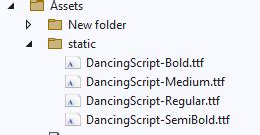 Net Installing Custom Fonts In A C WinUI Application Stack Overflow