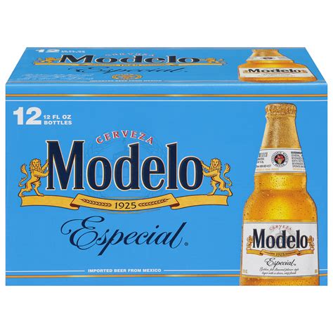 Modelo Especial Beer 12 12 Fl Oz Bottles Champagnes Marche
