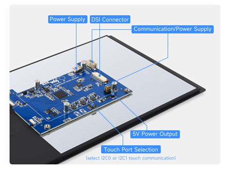 10 1inch Capacitive Touch Display For Raspberry Pi 1280×800 Ips Dsi Interface Buy In