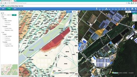 Main Interface For The Insurance Rate Map Service Download Scientific Diagram