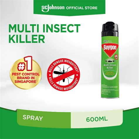Baygon Multi Insect Killer 600ml Shopee Singapore