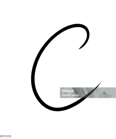 표현 브러시 붓글씨 필기체 스크립트 문자 C 강철에 대한 스톡 사진 및 기타 이미지 강철 검은색 금속 Istock