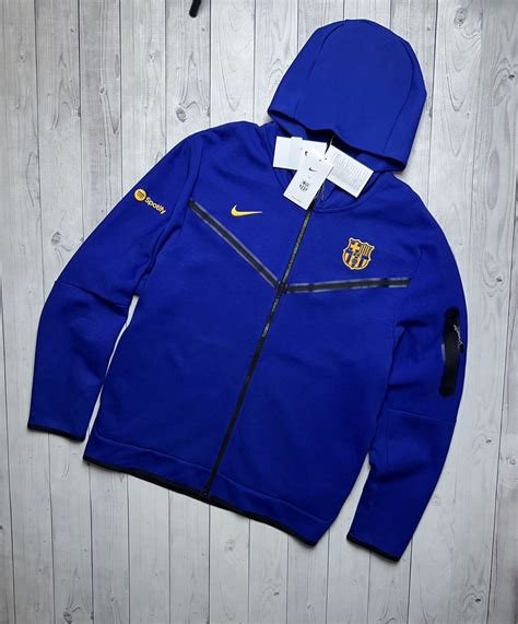 Nike Nike Tech Fleece Barcelona Zip Hoodie Drill Size Xxl Rare Grailed