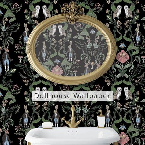 Victorian Dolls House Wallpaper Etsy