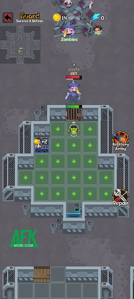 Tải Zombie Defense Survival War bản chuẩn từ Google Play App Store