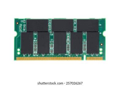 Closeup Ddr Ram Laptop Isolated On Stock Photo Shutterstock