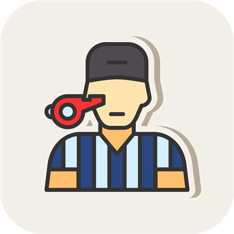 Referee Vector Icon Design 25098042 Vector Art At Vecteezy