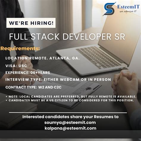 Esteemit On Linkedin Seniorfullstackdeveloper Fullstackdeveloper