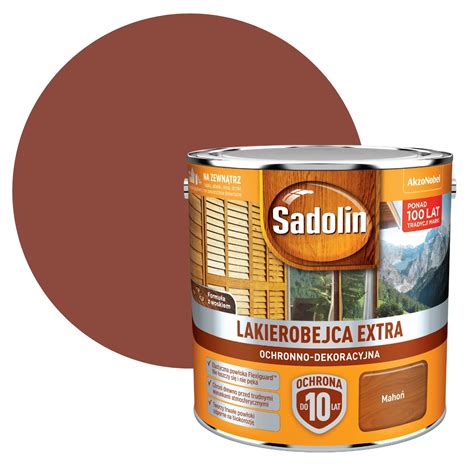 Sadolin Extra 25l Lakierobejca Do Drewna MahoŃ • Cena Opinie Allegro