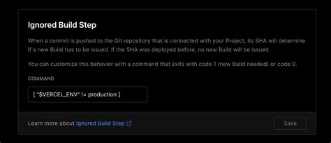 Github How Can I Stop Vercel Preview Deployments From Appearing On Pull Requests Stack Overflow