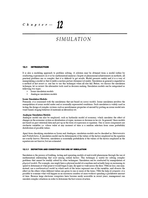 12 Simulation Download Free Pdf Mathematical Model Monte Carlo Method