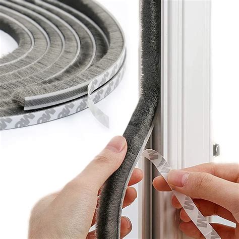 Stickandseal Silicone Under Door Sweep Weather Stripping Bottom Seal