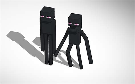 3d Design Mc Enderman Tinkercad